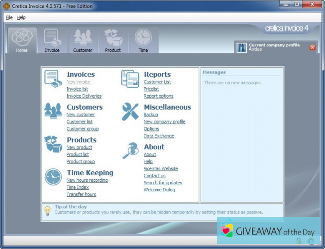 Download Cretica Invoice 2025 for Windows | Giveaway Download Basket