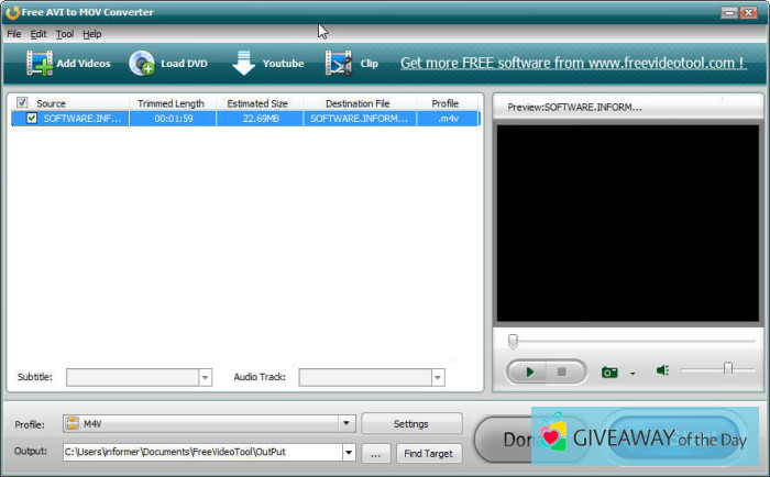 Download Free AVI to MOV Converter 2026 for Windows | Giveaway Download ...