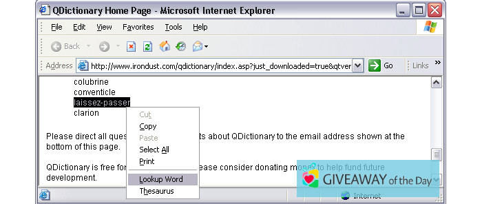 Download QDictionary 2024 for Windows | Giveaway Download Basket