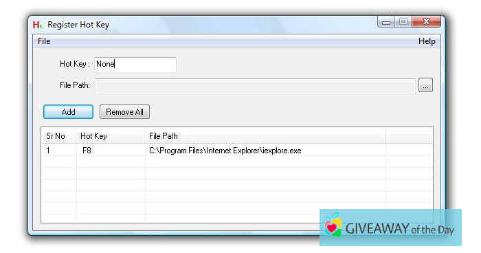 Download Register Hot Key 2026 for Windows | Giveaway Download Basket